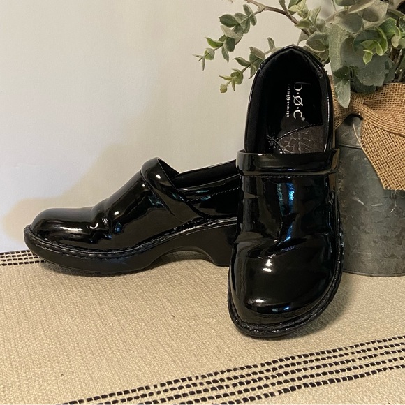 boc | Shoes | Boc Patent Leather Peggy Clog Size 75 | Poshmark